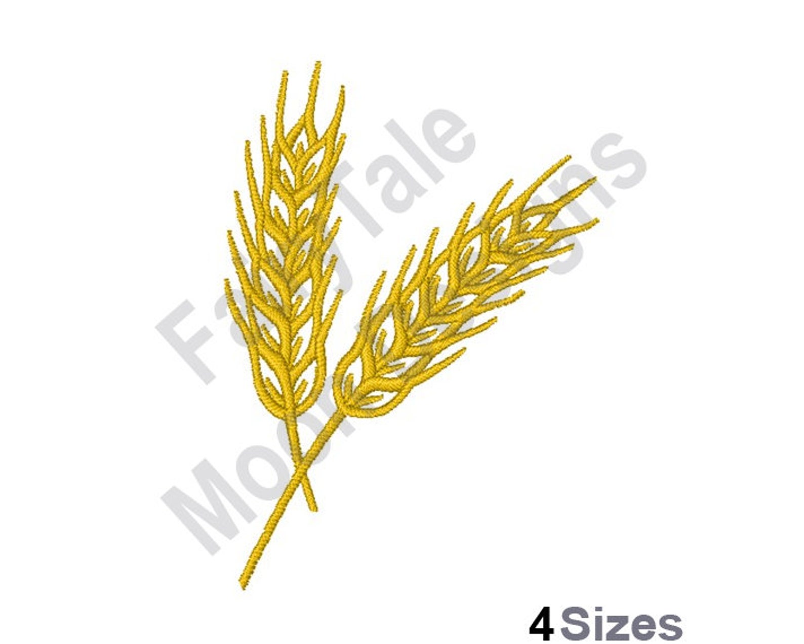 Wheat Stalks Machine Embroidery Design Wheat Stalk Bundle - Etsy
