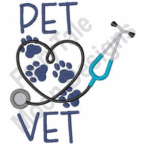 Pet Vet - Machine Embroidery Design, Veterinarian Embroidery Pattern ...