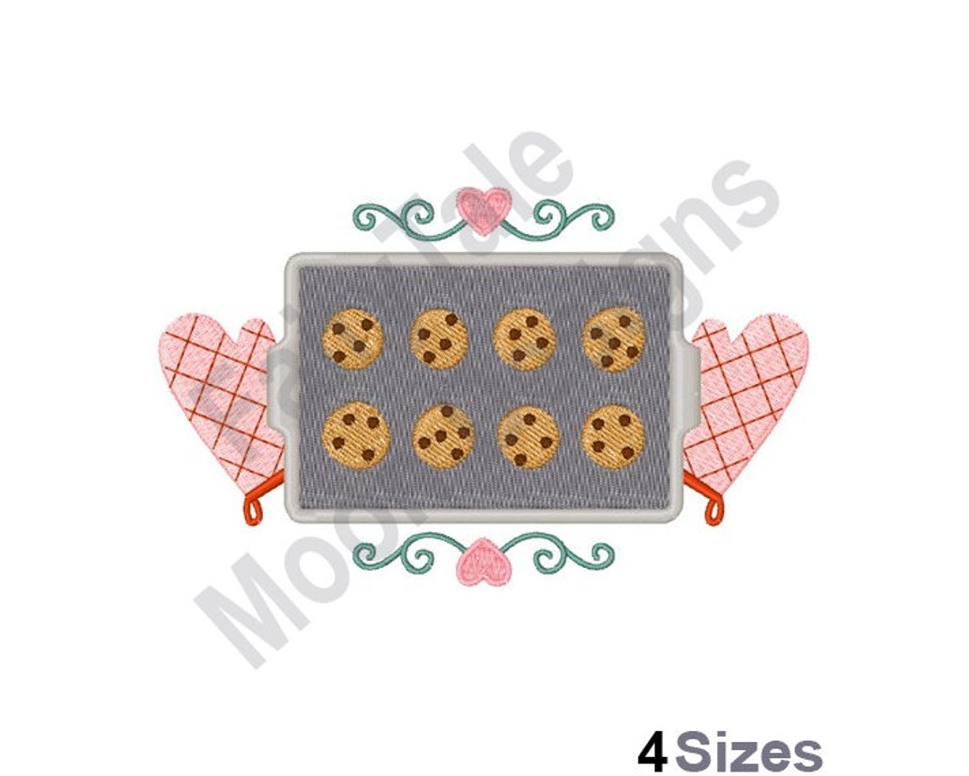 Cookie Baking Sheet - Machine Embroidery Design, Fresh Cookies ...