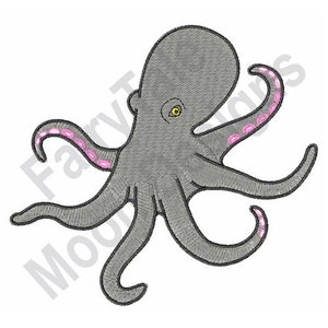 Octopus Machine Embroidery Design, Octopus Embroidery Pattern, Baby ...