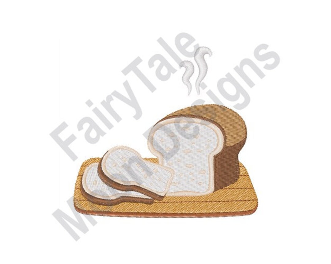 Bread Slices - Machine Embroidery Design, Sliced Bread Embroidery ...