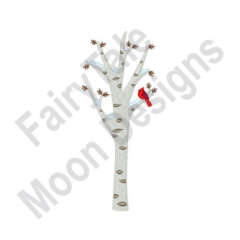 Cardinal Birch Trees - Etsy
