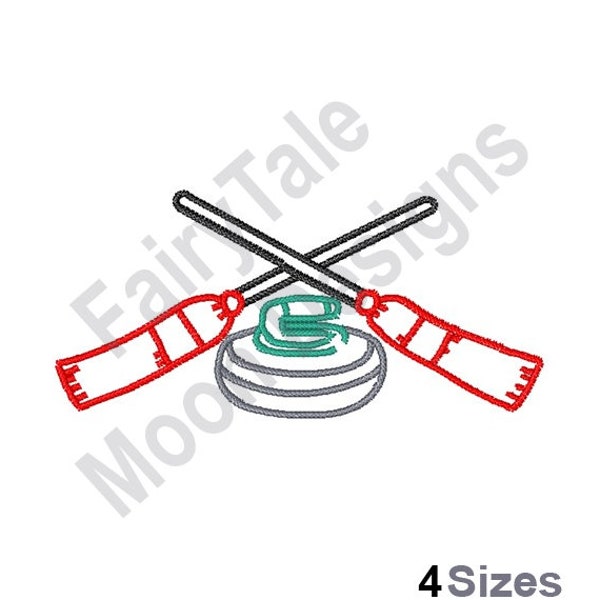 Curling Sport Svg - Etsy