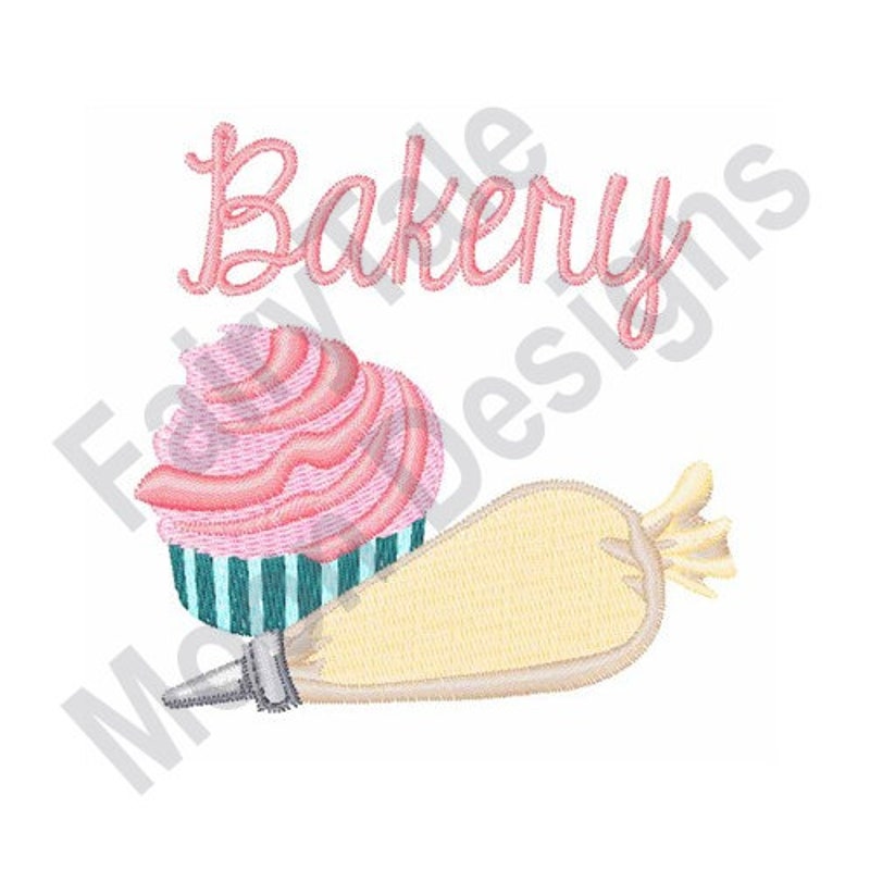 Bakery Embroidery - Etsy