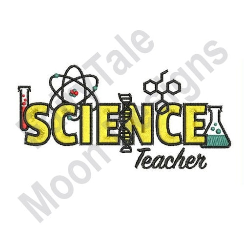 Science Rocks Machine Embroidery Design - Etsy