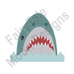 Shark - Machine Embroidery Design, Shark Head Embroidery Pattern, Great ...