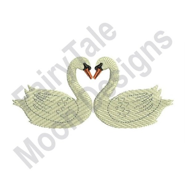 Swan Embroidery - Etsy