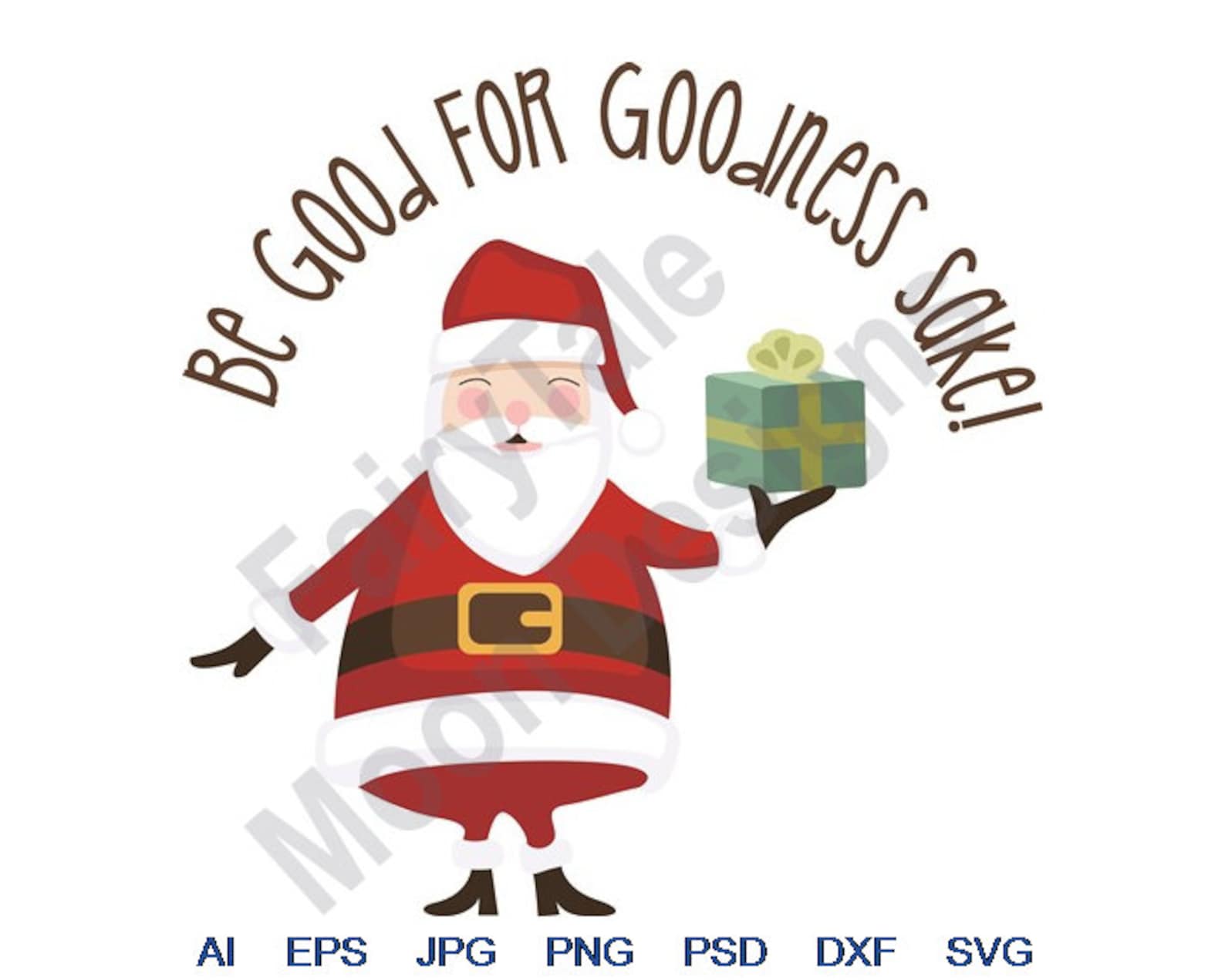 Be Good for Goodness Sake Svg Dxf Eps Png Jpg Vector | Etsy