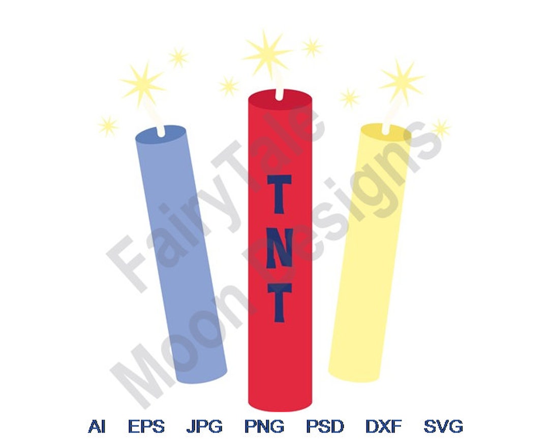 TNT Svg, Dxf, Eps, Png, Jpg, Vector Art, Clipart, Cut File ...