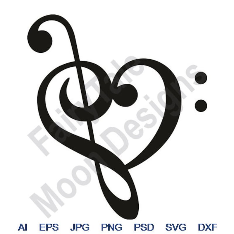 Bass Clef Svg - Etsy