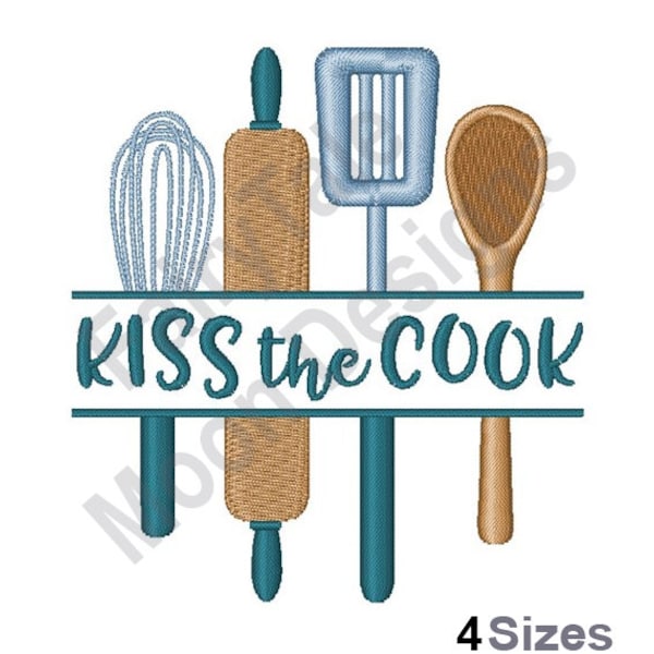 Kiss the Cook - Etsy