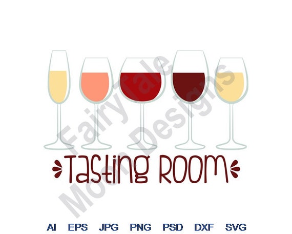 Wine Tasting Border Clip Art