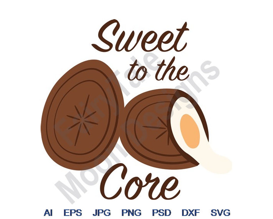 Sweet to the Core Svg, Dxf, Eps, Png, Jpg, Vector Art, Clipart, Cut ...