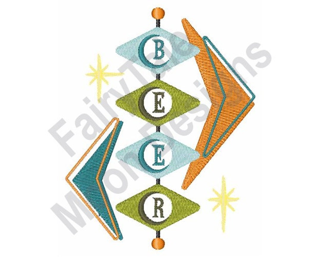Beer Sign - Machine Embroidery Design, Direction Arrow Signs, Arrow ...