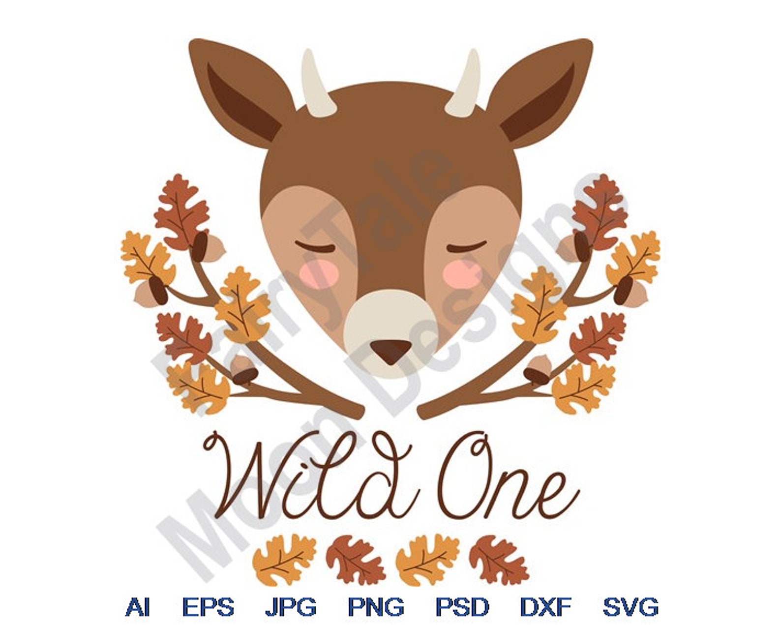 Wild One Svg Dxf Eps Png Jpg Vector Art Clipart Cut - Etsy