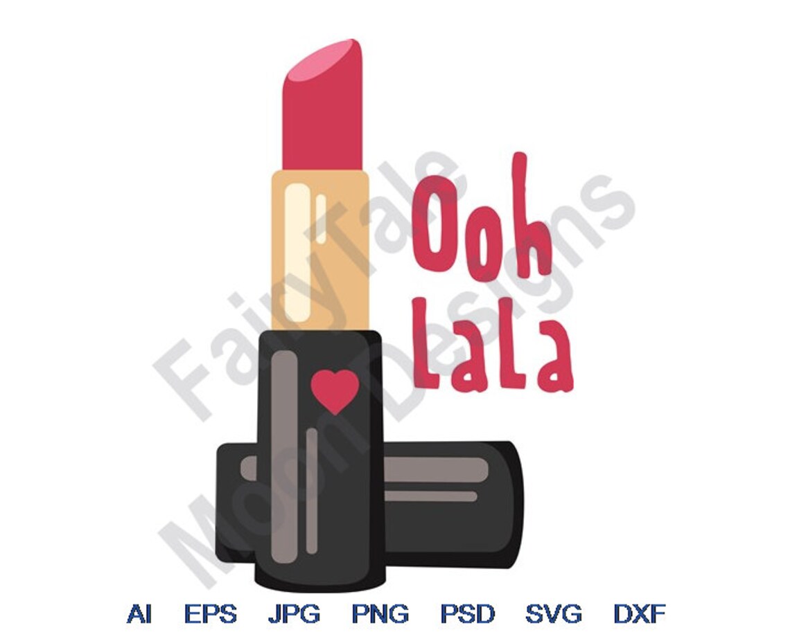 Ooh Lala Svg Dxf Eps Png Jpg Vector Art Clipart Cut - Etsy