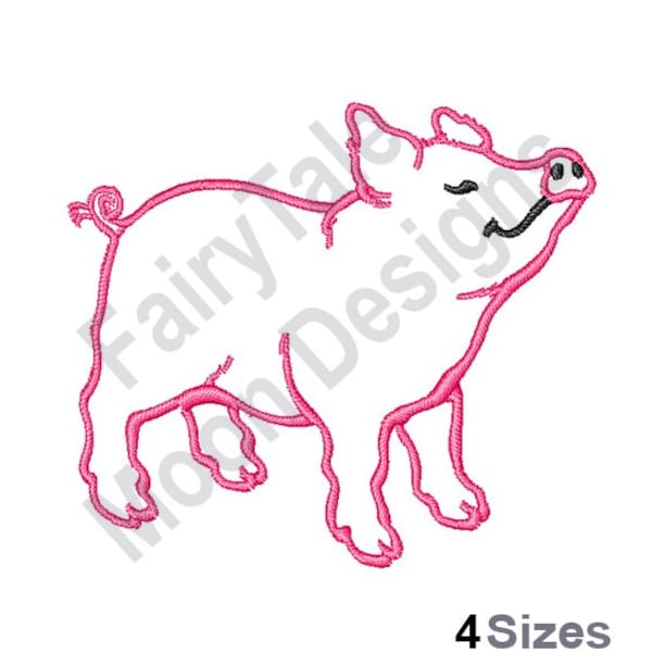 Pig Embroidery - Etsy
