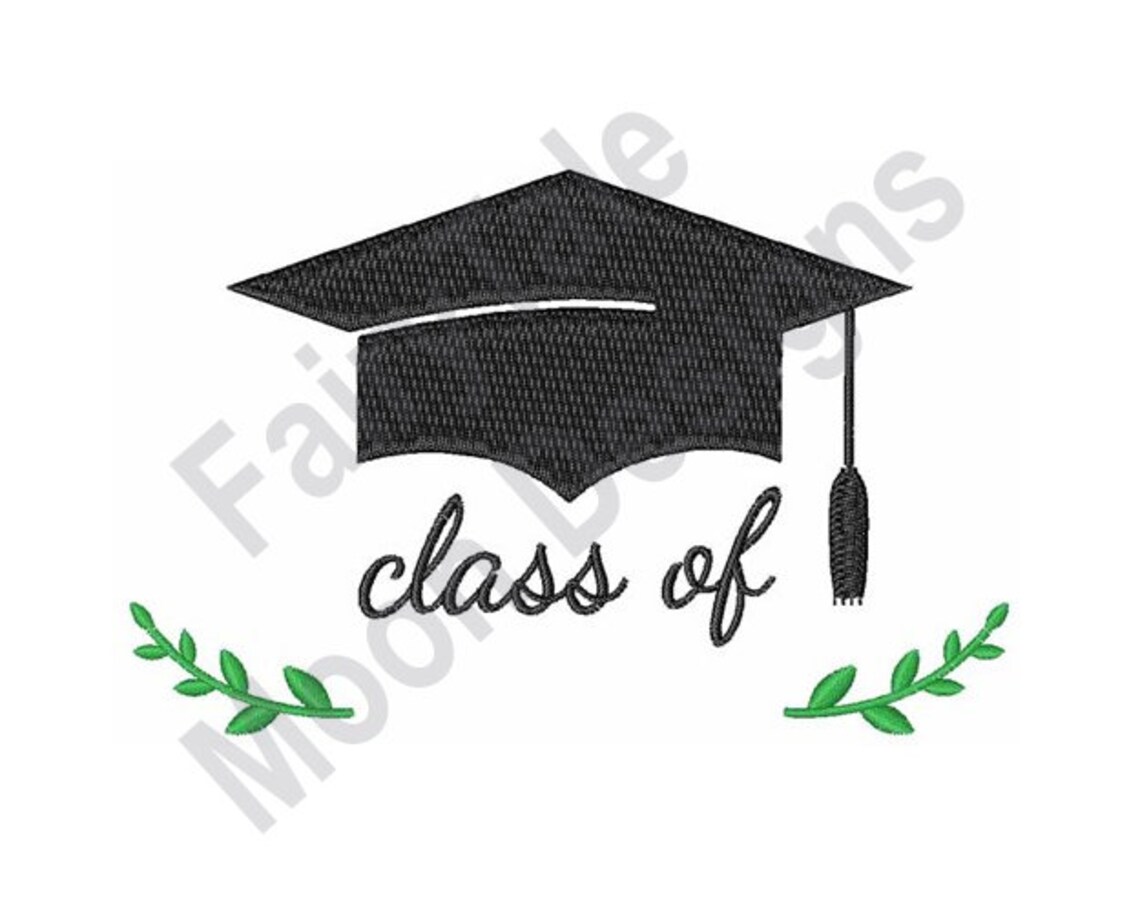 Graduating Class of Machine Embroidery Design Graduating - Etsy