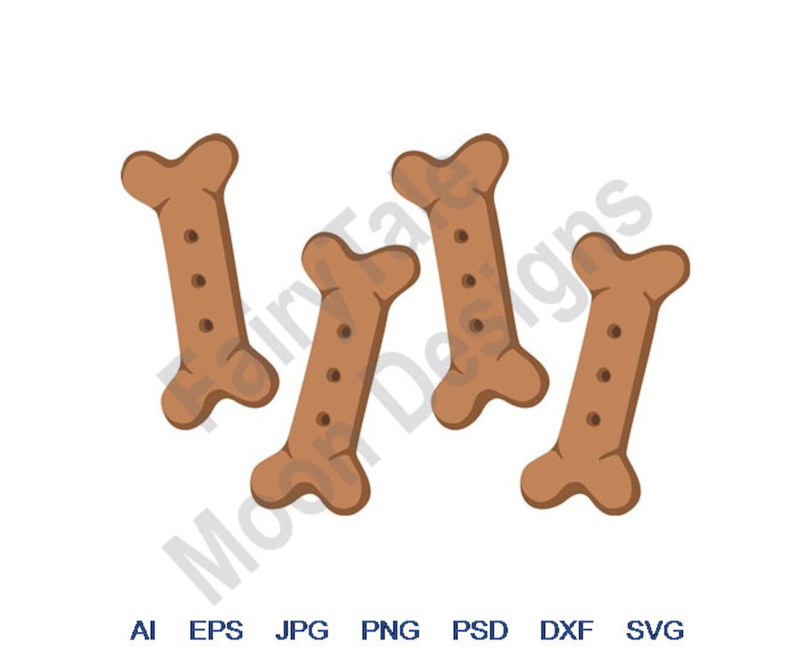 Dog Treats Svg Dxf Eps Png Jpg Vector Art Clipart Cut - Etsy