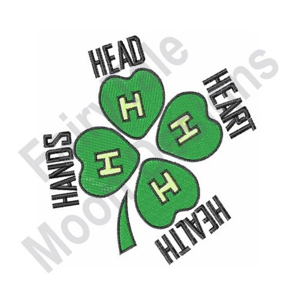 4 Leaf Clover 4h Svg - Etsy