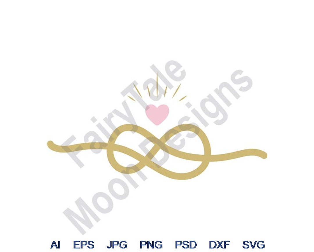 Tie the Knot - Svg, Dxf, Eps, Png, Jpg, Vector Art, Clipart, Cut File ...