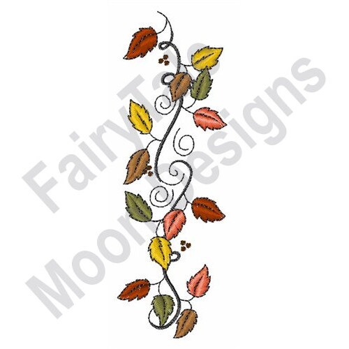 Mini Autumn Leaves Machine Embroidery Design Small - Etsy