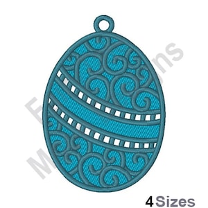 FSL Easter Egg - Machine Embroidery Design, Freestanding Lace Easter ...