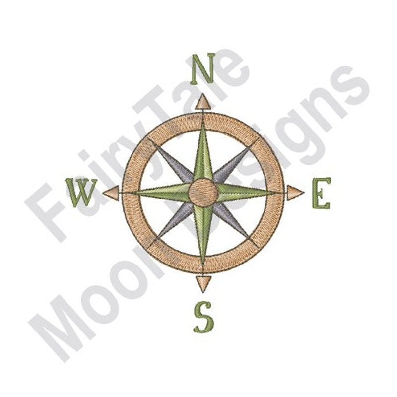 Compass Rose Design - Etsy