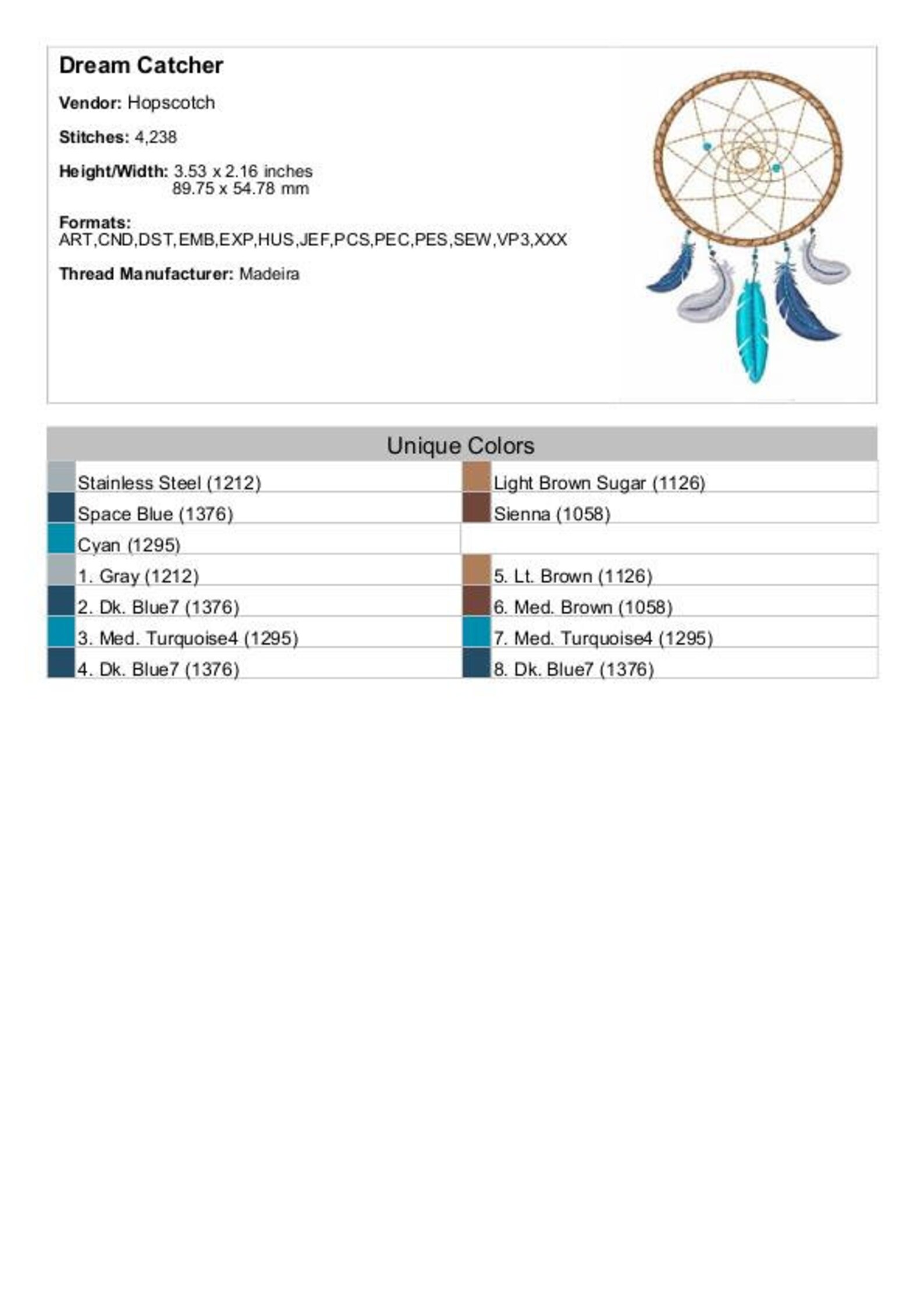 Dream Catcher - Machine Embroidery Design, Dreamcatcher Embroidery ...