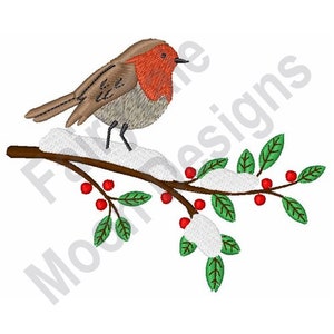 American Robin - Machine Embroidery Design, Robin Embroidery Pattern ...
