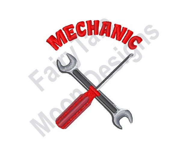 Mechanic Tools Machine Embroidery Design Screwdriver & - Etsy