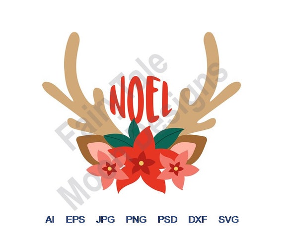 Noel Svg Dxf Eps Png Jpg Vector Art Clipart Cut File - Etsy