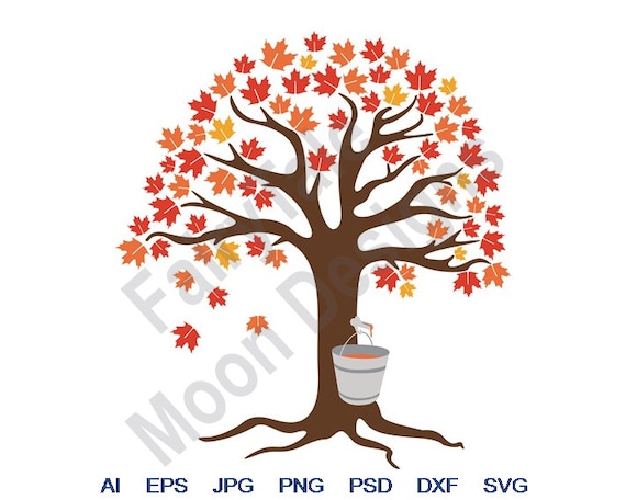 Maple Syrup Tree Clip Art