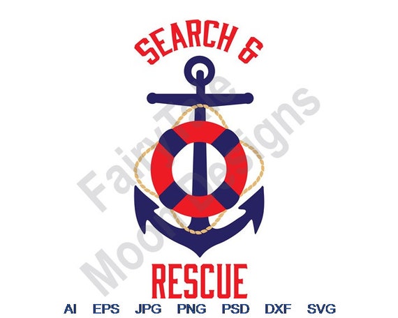 Search and Rescue SVG DXF Graphic Art Cut Files Craft Supplies & Tools ...