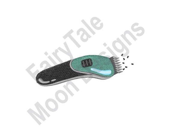Hair Trimmer Machine Embroidery Design Hair Clipper | Etsy