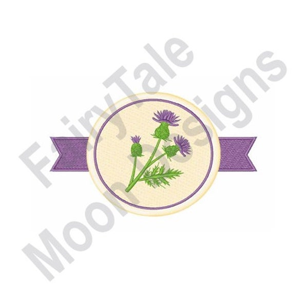 Thistle Embroidery Pattern - Etsy