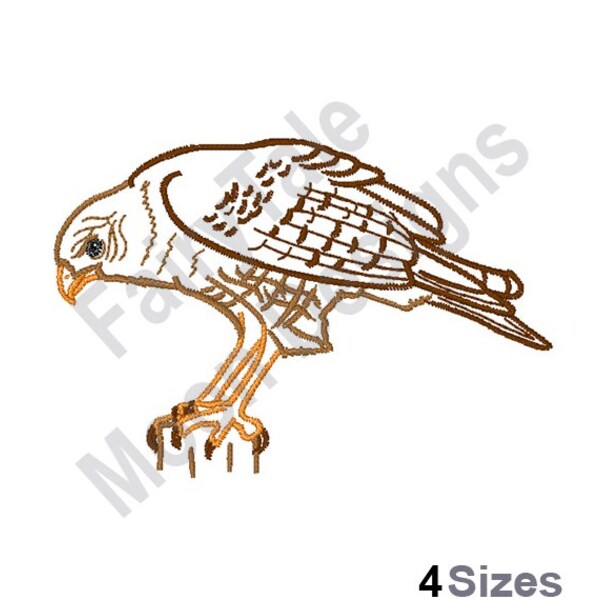 Falcon Embroidery Design - Etsy