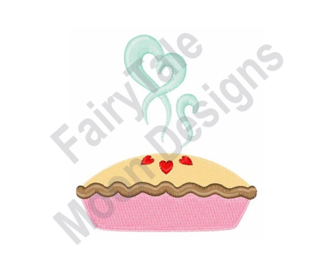 Pie Hearts - Machine Embroidery Design - Etsy