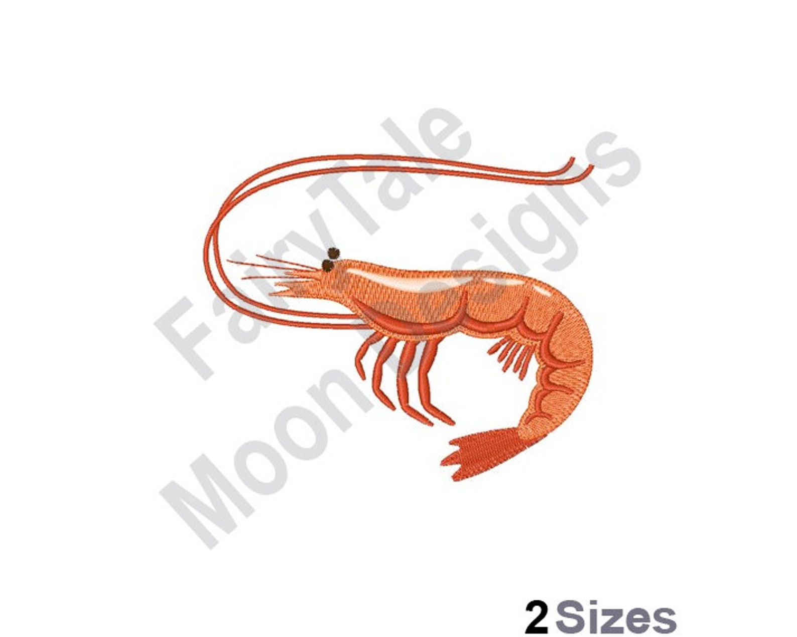 Little Shrimp Machine Embroidery Design Shrimp Embroidery - Etsy