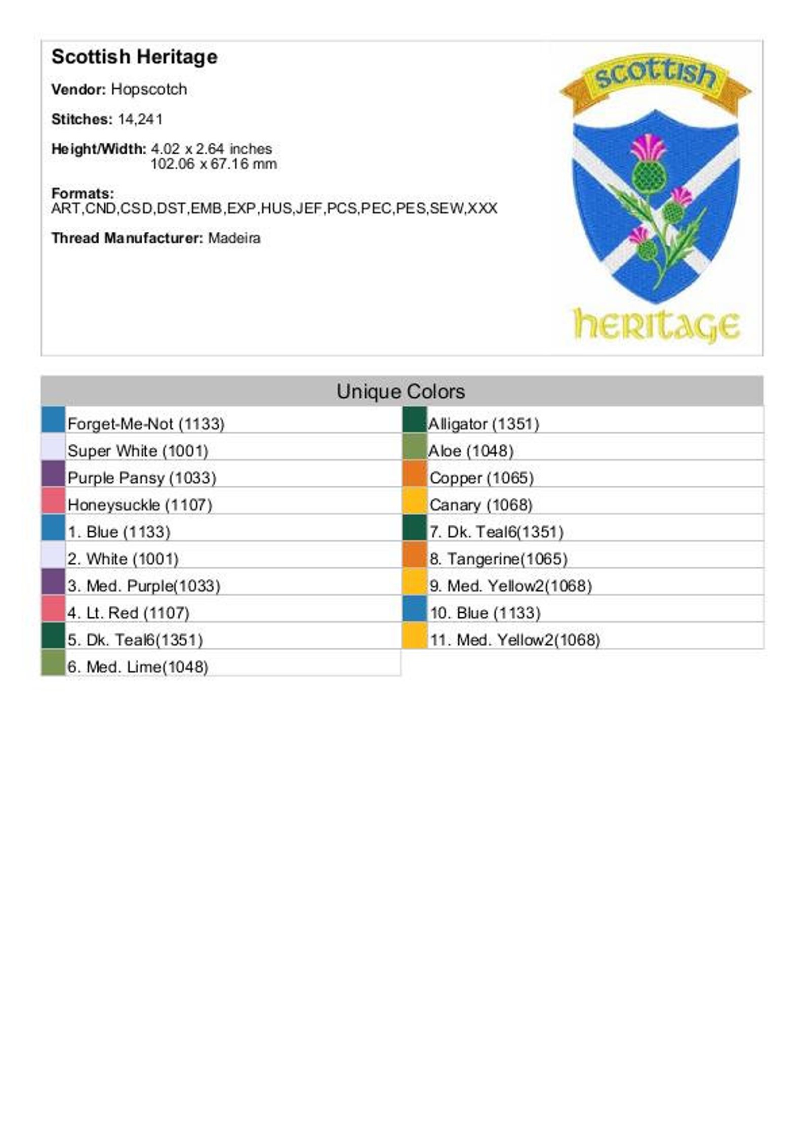 Scottish Heritage Machine Embroidery Design Saltire Shield | Etsy