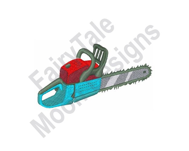 Chainsaw - Machine Embroidery Design, Chain Saw Embroidery Pattern ...
