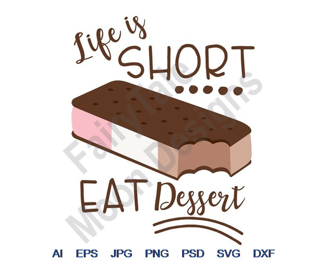 Eating Dessert Clipart