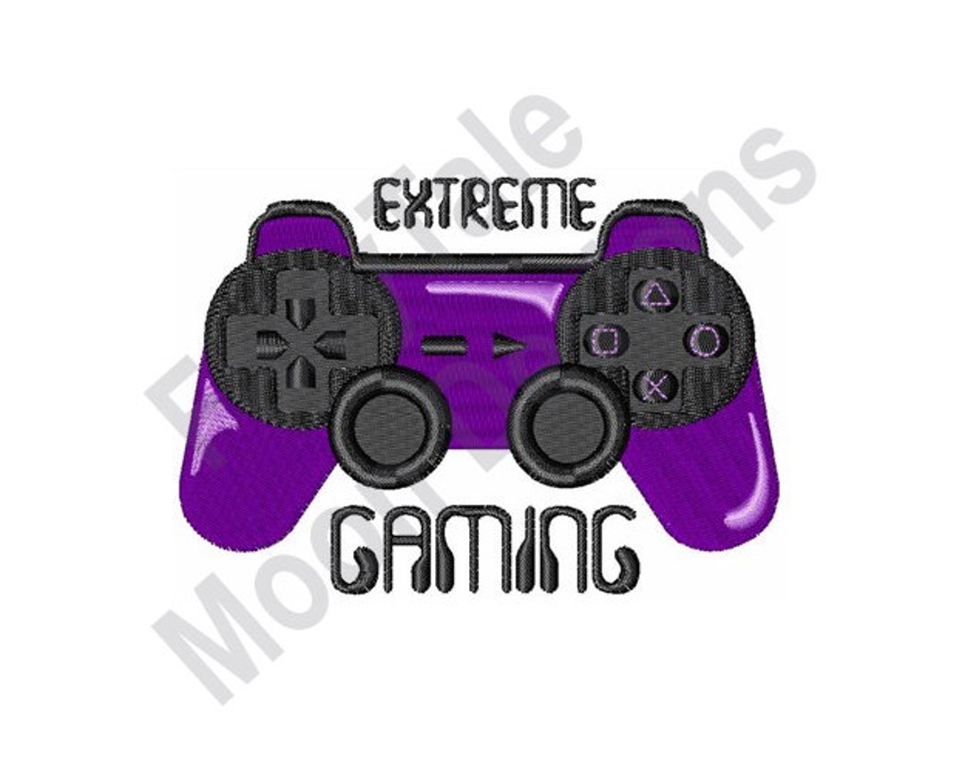 Extreme Gaming - Machine Embroidery Design, Video Game Controller ...