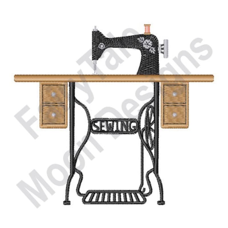 Vintage Treadle Machine - Etsy