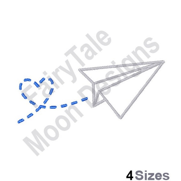 Paper Airplane Outline - Etsy