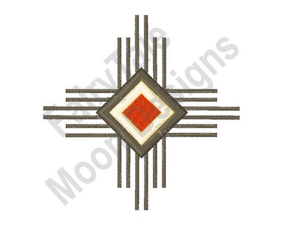 Four Directions Symbol Machine Embroidery Design Native | Etsy