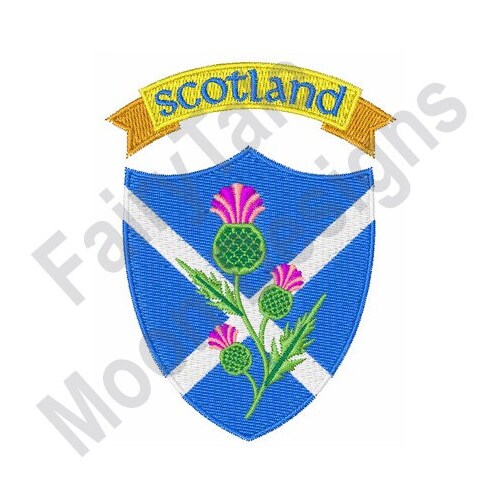 Thistle Embroidery Design Scotland Scottish Machine - Etsy UK