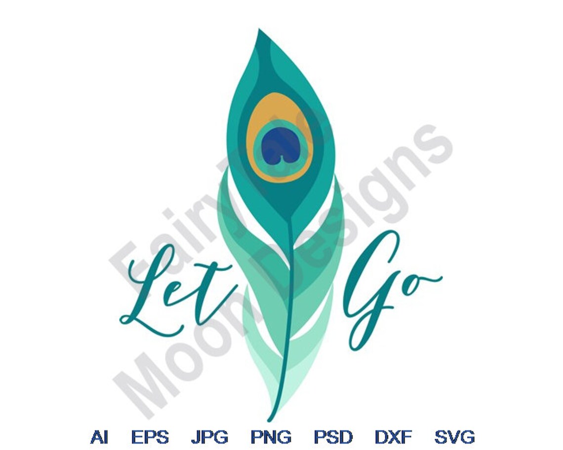 Let Go Svg Dxf Eps Png Jpg Vector Art Clipart Cut - Etsy.de