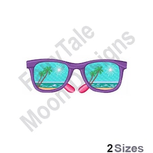 Sun Glasses - Machine Embroidery Design, Sunglasses Embroidery Pattern ...