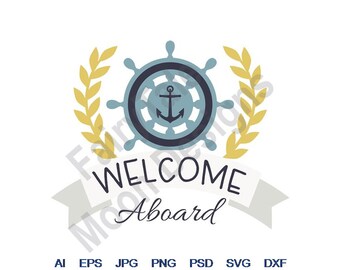 Boat Welcome Aboard - Etsy